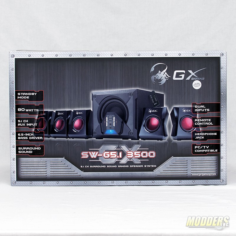 Genius GX SW-G5.1 3500 5.1 Surround Sound Speaker Review - Page 2 Of 3 - Modders Inc