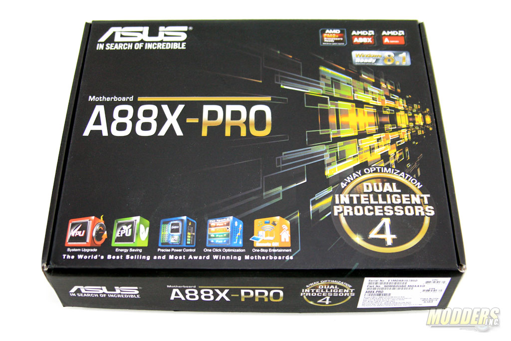 ASUS A88X-Pro FM2+ Motherboard Review - Modders Inc
