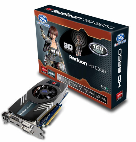 SAPPHIRE HD 6850 1GB Video Card - Modders-Inc