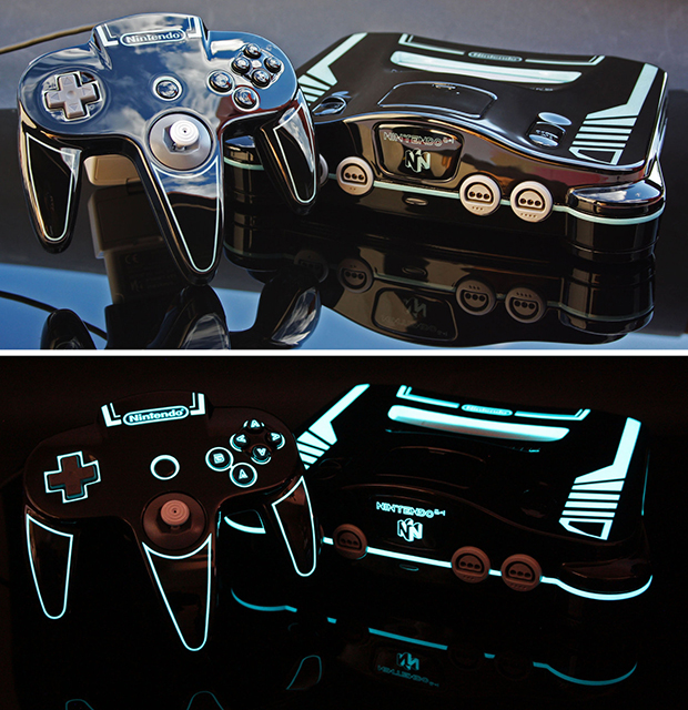 TRON: Legacy Nintendo 64 Case Mod: Project Virtual Reality - Modders Inc