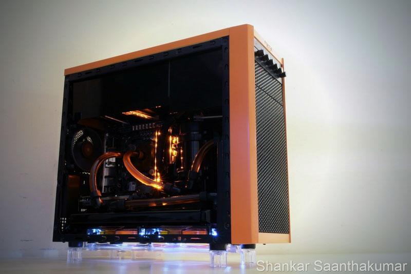 Orange Dragon: Fractal Design Core 1000 Case Mod - Modders Inc