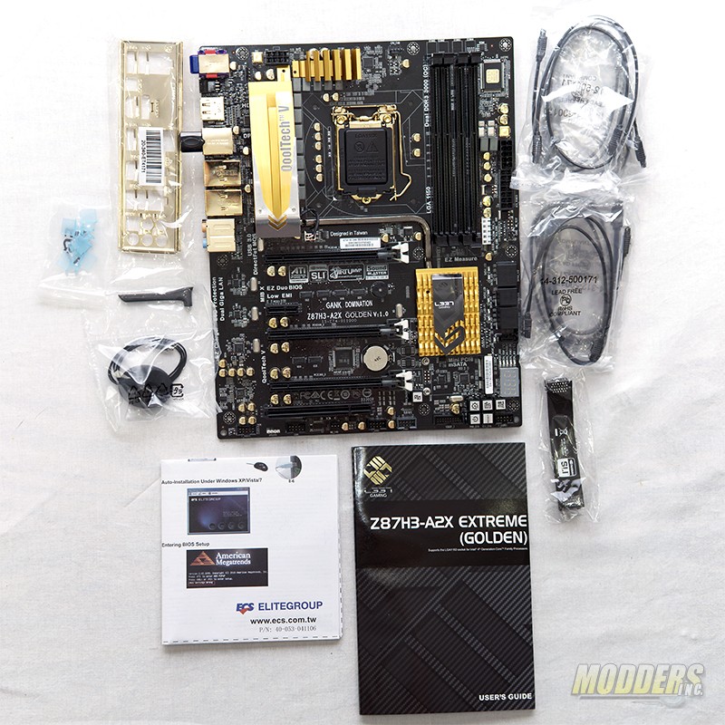 ECS Z87H3-A2X Golden Motherboard Review | Page 2 Of 10 | Modders Inc
