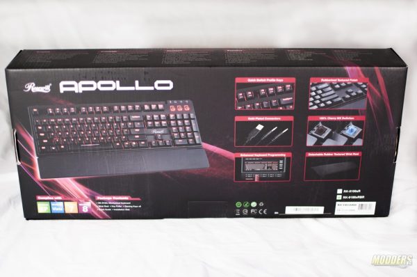 Rosewill Apollo RK-9100xRBR Illuminated Mechanical Gaming Keyboard ...