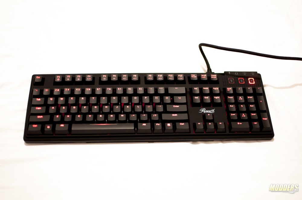 Rosewill Apollo RK-9100xRBR Illuminated Mechanical Gaming Keyboard ...