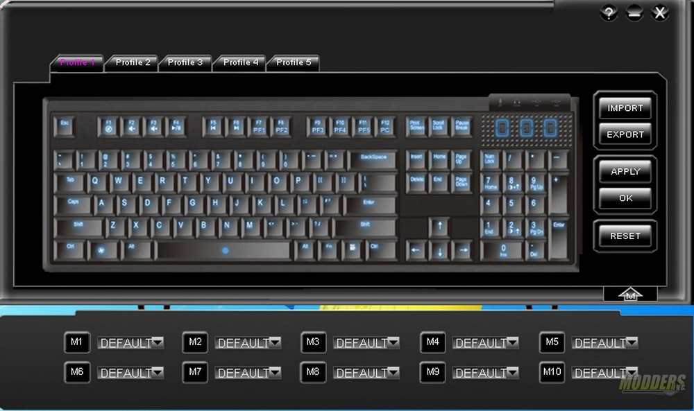 Rosewill Apollo RK-9100xRBR Illuminated Mechanical Gaming Keyboard ...