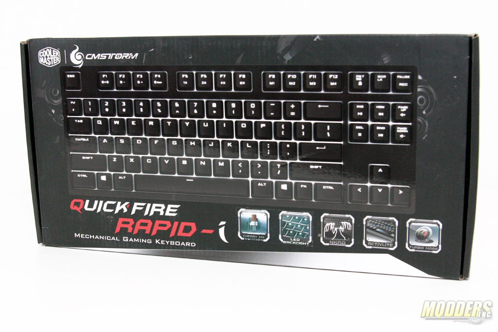 CM Storm QuickFire Rapid-i Keyboard Review - Modders Inc