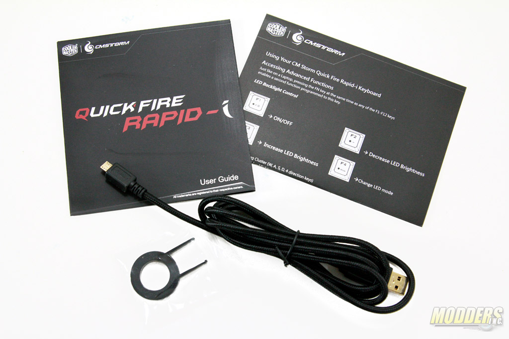 CM Storm QuickFire Rapid-i Keyboard Review - Modders Inc