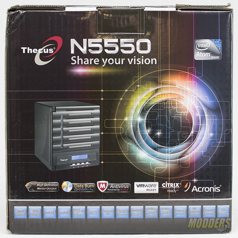 Thecus N5550 Network Attached Storage Review - Page 2 Of 9 - Modders Inc