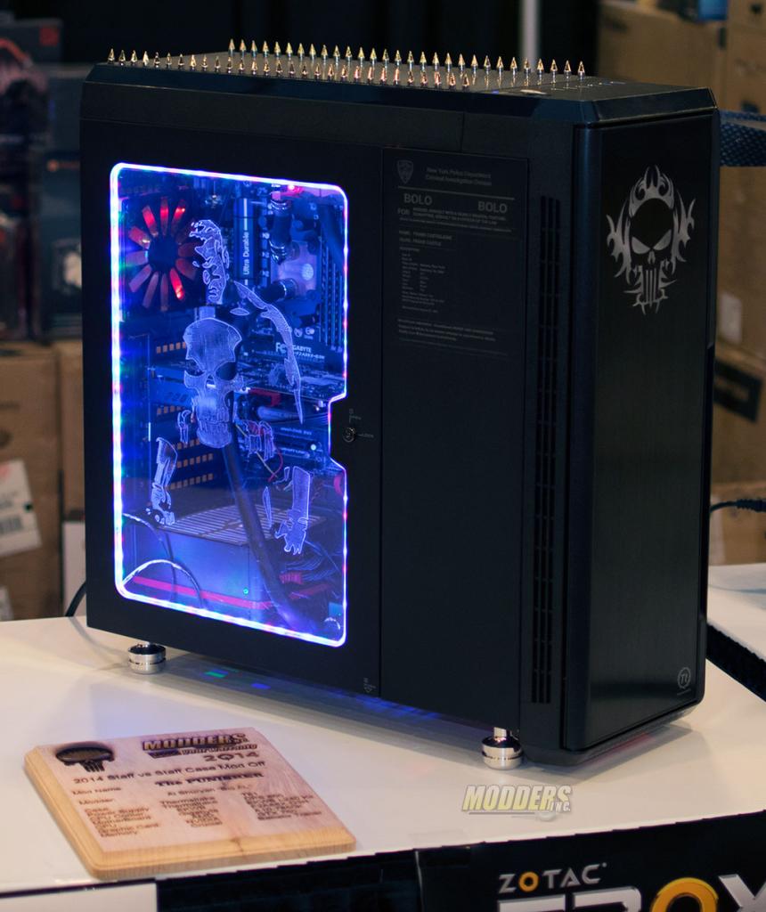 Punisher Case Mod At QuakeCon 2014 - Modders Inc