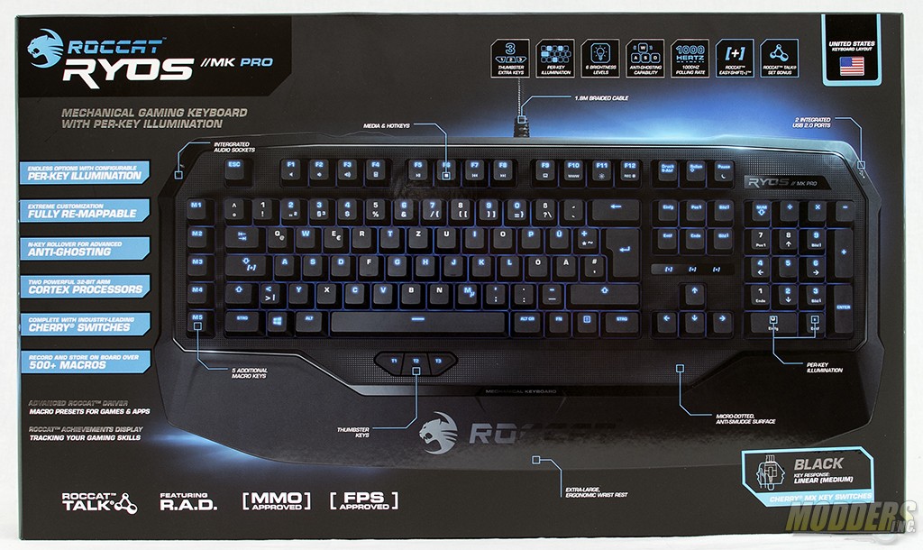 Roccat Ryos MK Pro Mechanical Keyboard Review - Modders Inc