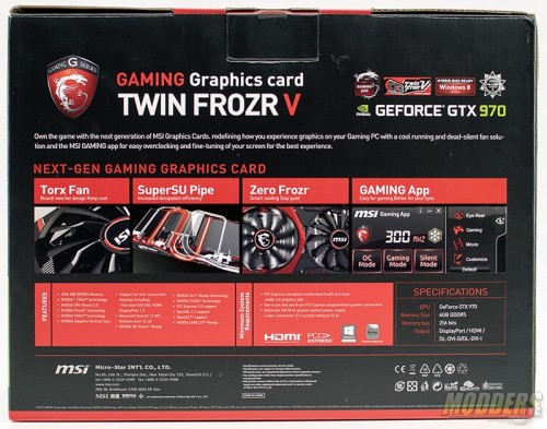 MSI GTX 970 Gaming 4G GPU Review - Page 3 Of 7 - Modders Inc