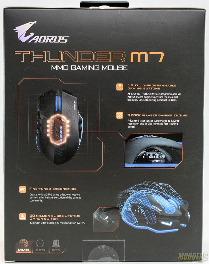 Aorus Thunder M7 MMO Gaming Mouse & Thunder P3 Gaming Mouse Pad Review ...