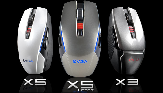 EVGA Adds X5 And X3 Mice To Torq Gaming Line - Modders Inc