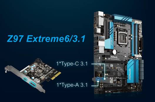 USB 3.1 Connectors Are On Their Way To ASRock X99/Z97 Motherboards ...