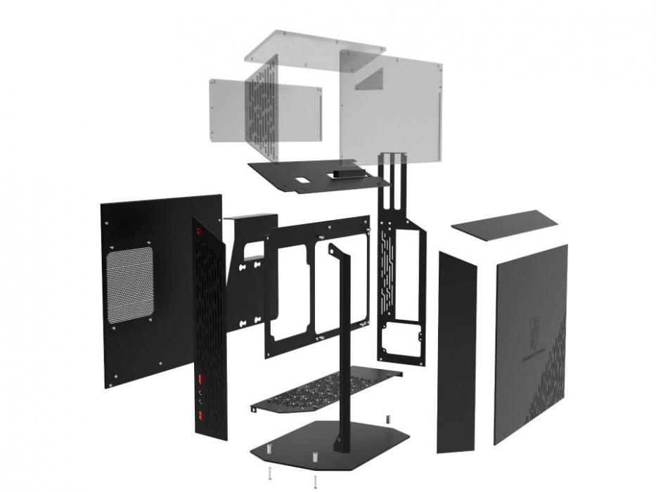 Deepcool Introduces Two New ITX Case Concepts With GPU Showcase Design ...