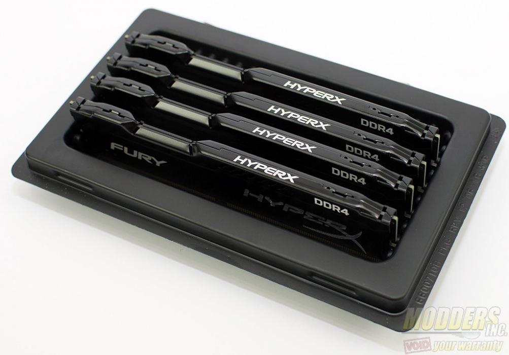 Kingston HyperX Fury 2400 MHz DDR 4 Memory Review - Modders Inc