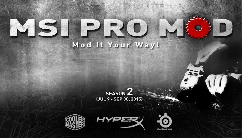 MSI PRO MOD Season 2 Wraps-up, Season 3 Launched Immediately - Modders Inc