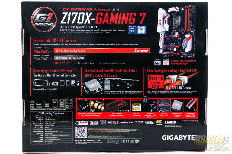 Gigabyte Z170X-Gaming 7 Review: Everything And Then Some - Modders Inc