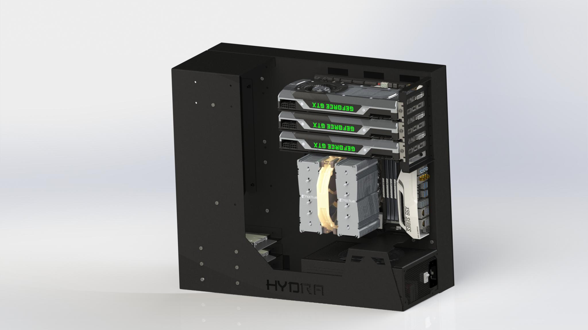 HYDRA Announces NR-01 Open Case Chassis + Bench - Modders Inc