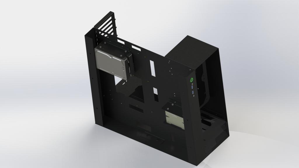 HYDRA Announces NR-01 Open Case Chassis + Bench - Modders Inc