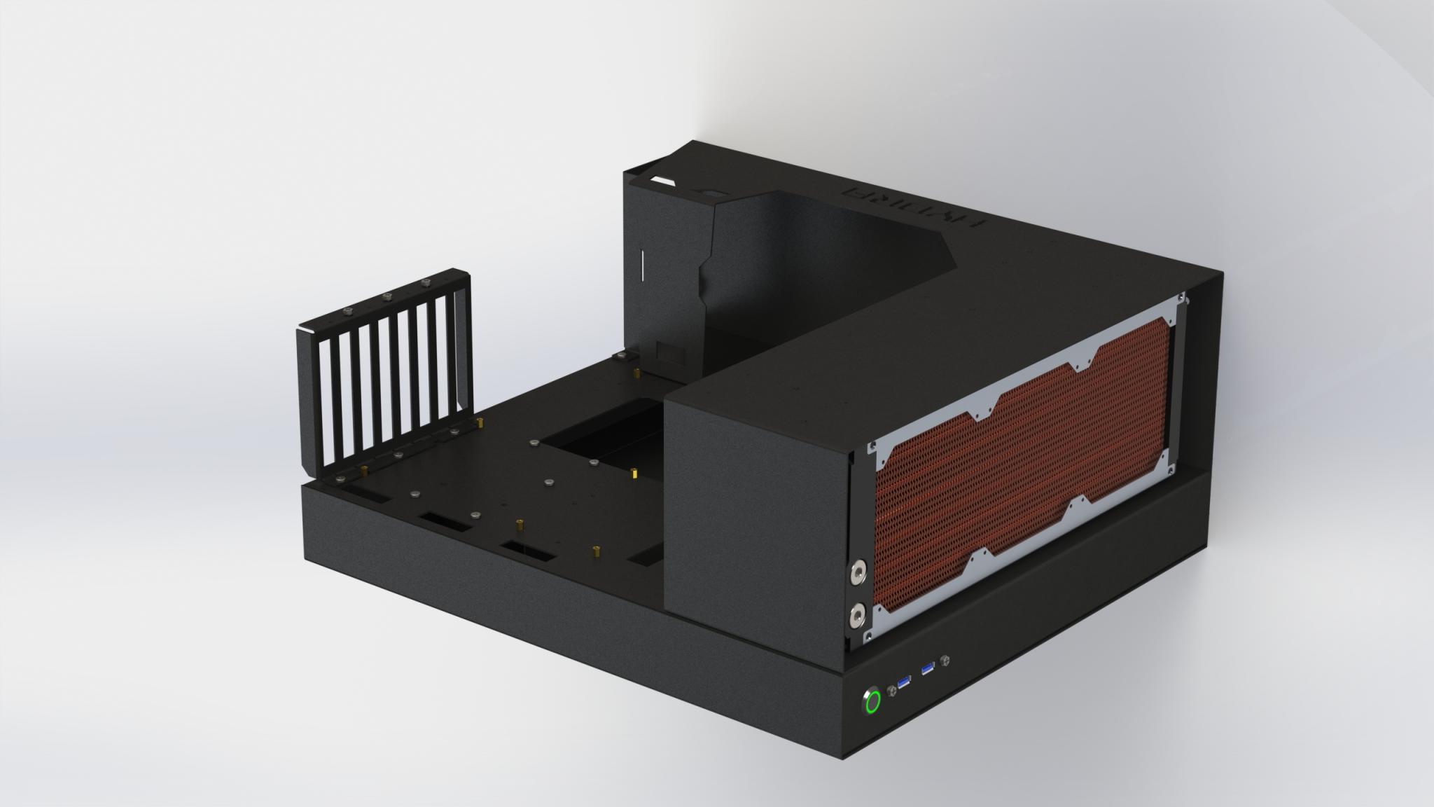 HYDRA Announces NR-01 Open Case Chassis + Bench - Modders Inc