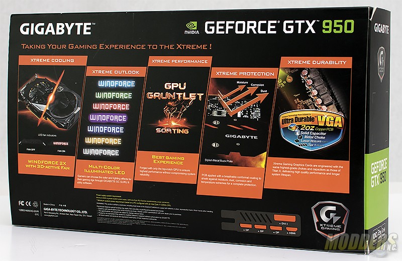 Gigabyte GTX 950 Xtreme Graphics Card Review - Modders Inc