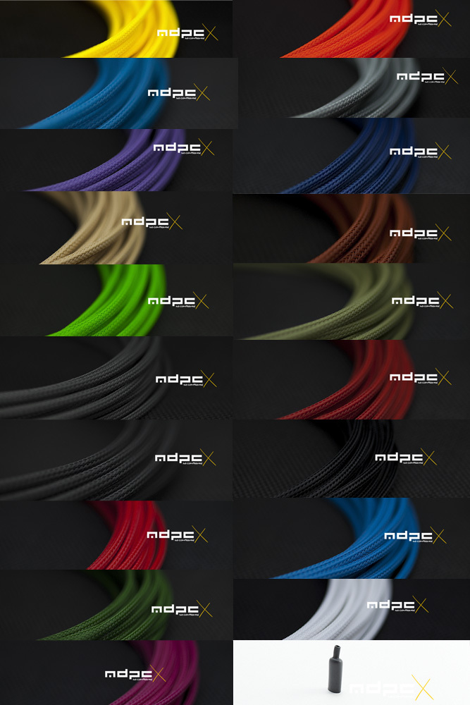 MDPC-X Sleeving Overview - Modders Inc