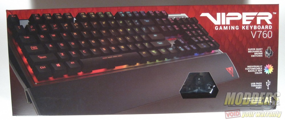 Patriot Viper V760 Keyboard Review - Modders Inc