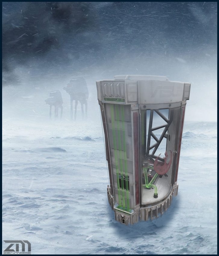 Star Wars Power Cell Station By Ken Byrnes #CMCASEMOD2016 - Modders Inc