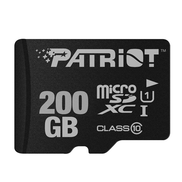 Patriot Offers Massive 200GB Storage On A Tiny MicroSDXC Package ...
