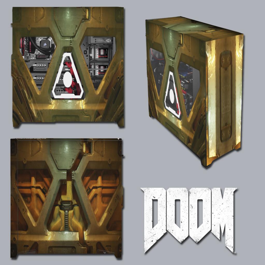 DOOM 2016 Case Mod By Dewayne Carel - Modders Inc