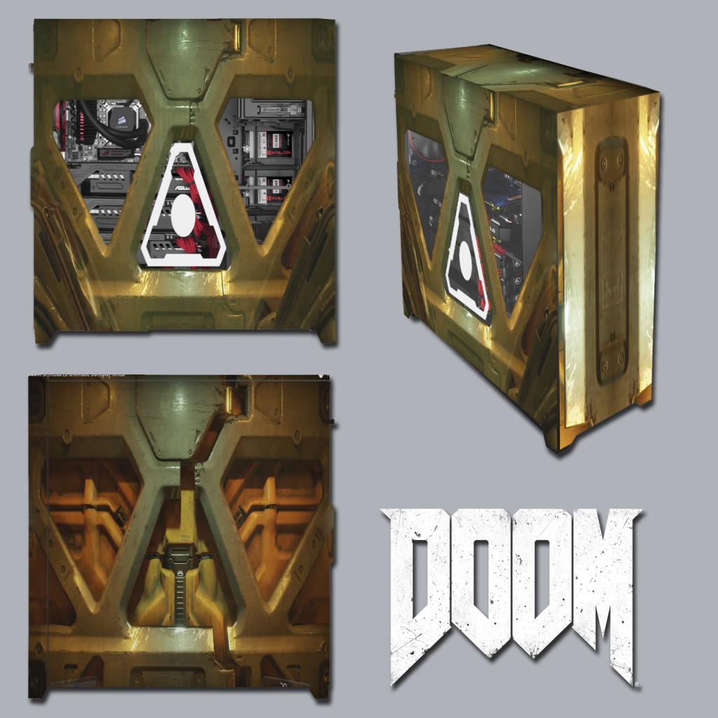 DOOM 2016 Case Mod By Dewayne Carel - Modders Inc