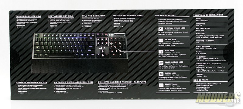 Azio MGK 1 RGB Mechanical Keyboard Review: Less Is More - Modders Inc