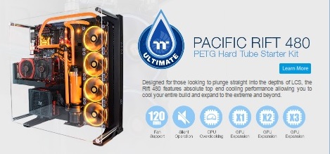 Thermaltake Launches The TT Premium Core P5 LCS Page With Hard Pipe ...
