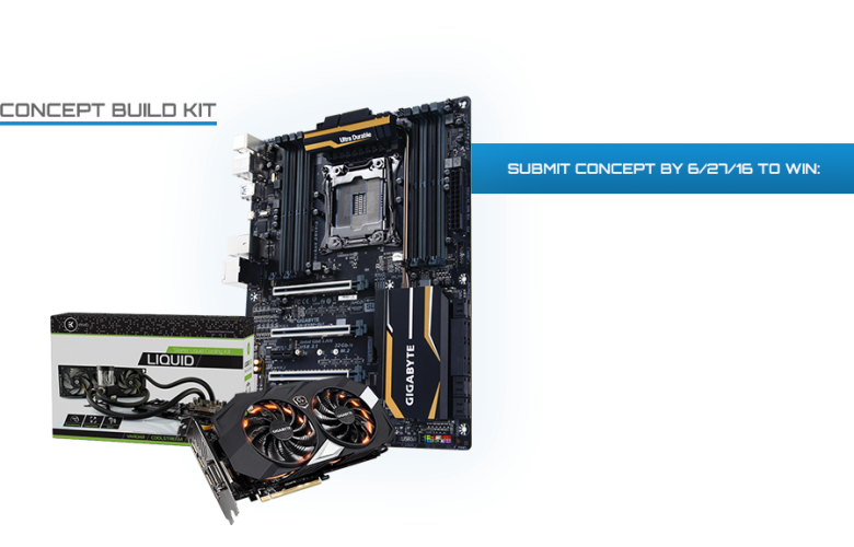GIGABYTE #MOD2WIN Concept Build-Kit Winners Announced - Modders Inc