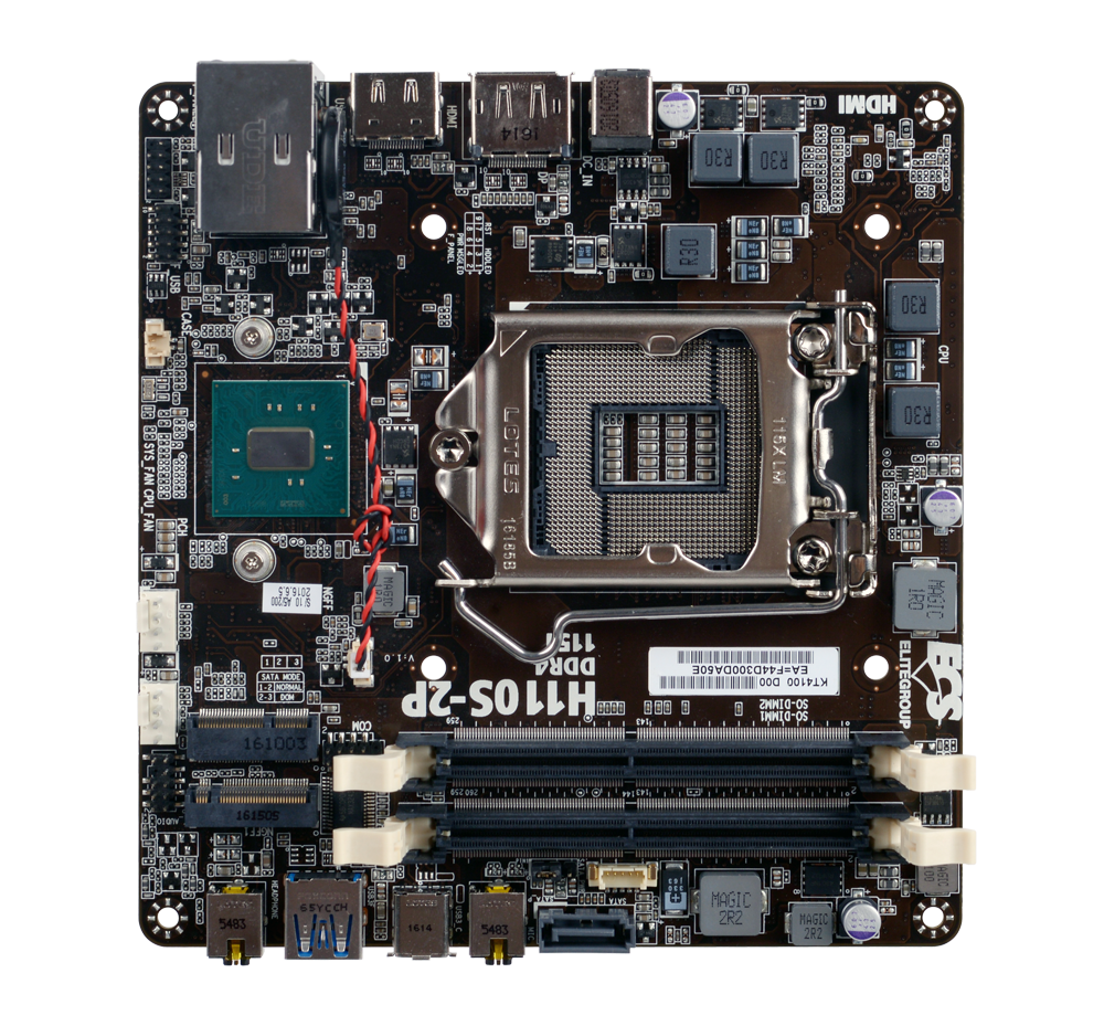 ECS H110S-2P Mini-STX Motherboard And LIVA Pro Mini-PC Launched ...