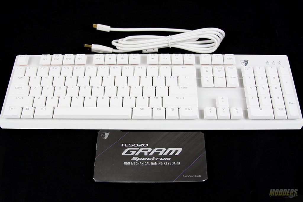 Tesoro GRAM Spectrum RGB Gaming Keyboard Review - Modders Inc