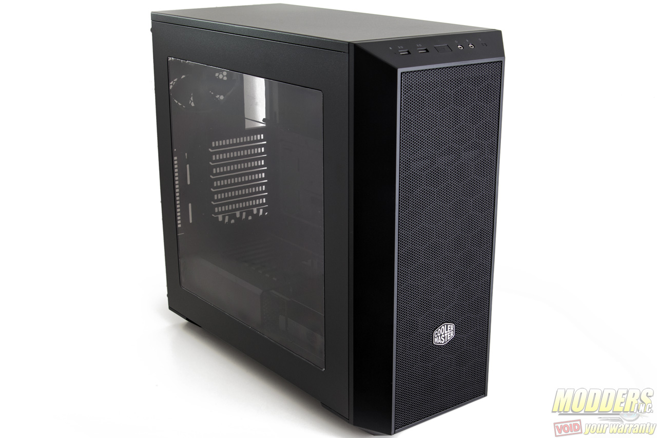 Cooler Master MasterBox 5 Case Review: Black With MeshFlow Front Panel ...
