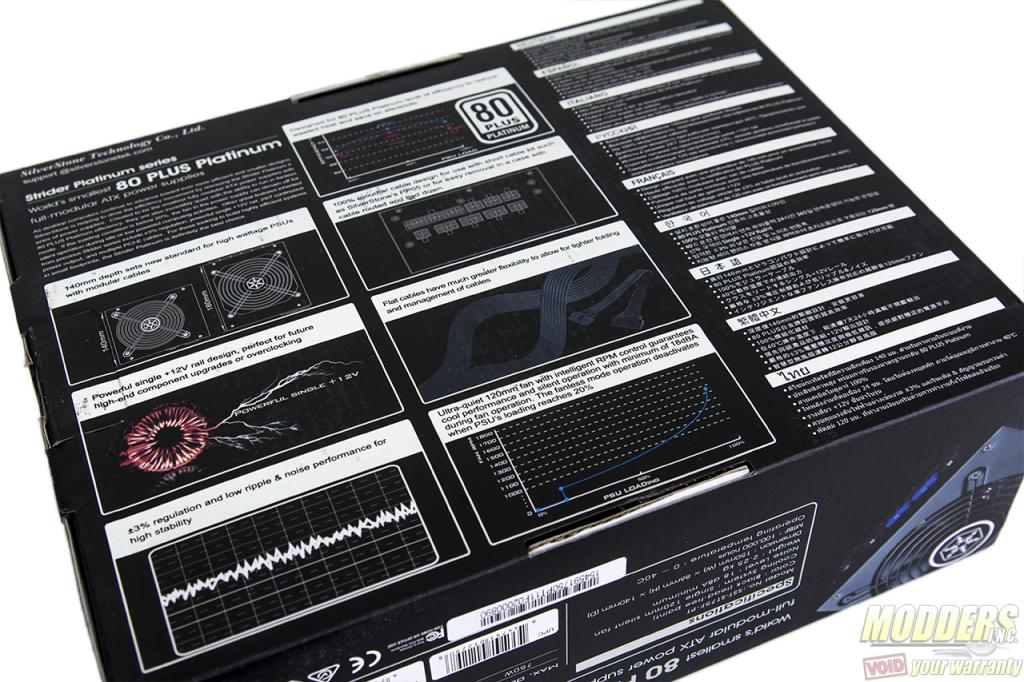 Silverstone Strider Platinum 750W ST75F-PT Overview And Pin-out Guide ...