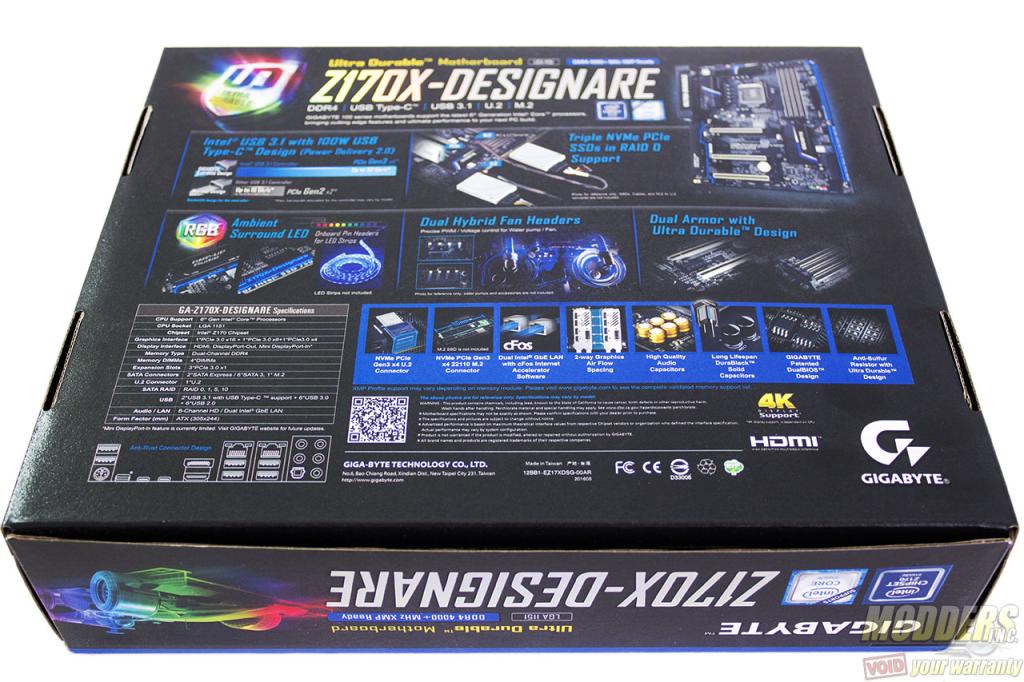 Gigabyte Z170X-Designare Review: A Playful Practicality - Modders Inc