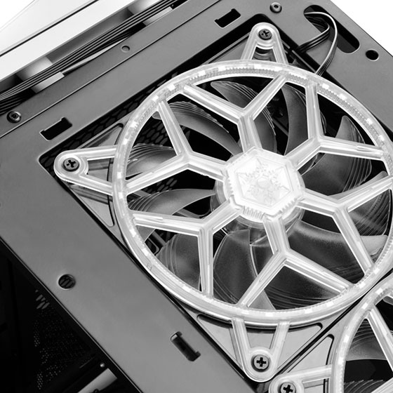 Silverstone FG Series Fan Grille Makes Any Fan An RGB LED Fan - Modders Inc
