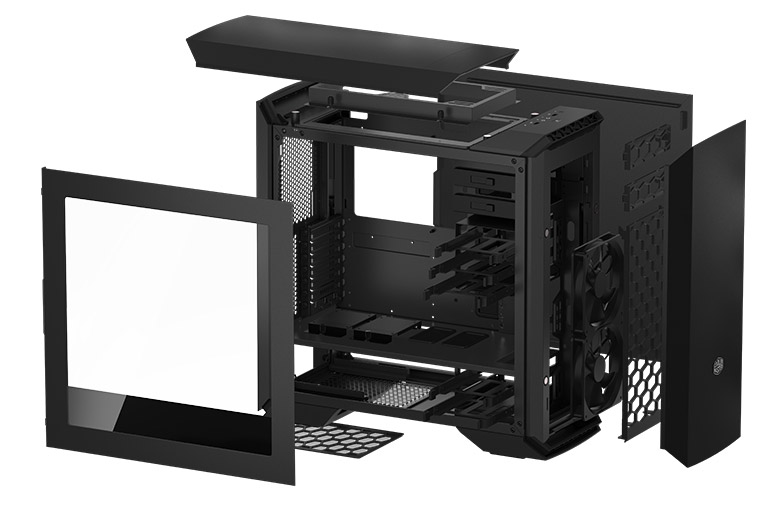 Modularity Meets Simplicity With New CM MasterCase Pro 6 - Modders Inc