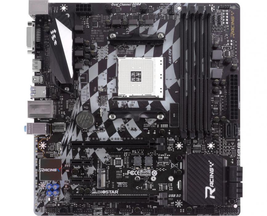 Biostar Unveils AMD Ryzen Racing Series Motherboard Lineup - Modders Inc