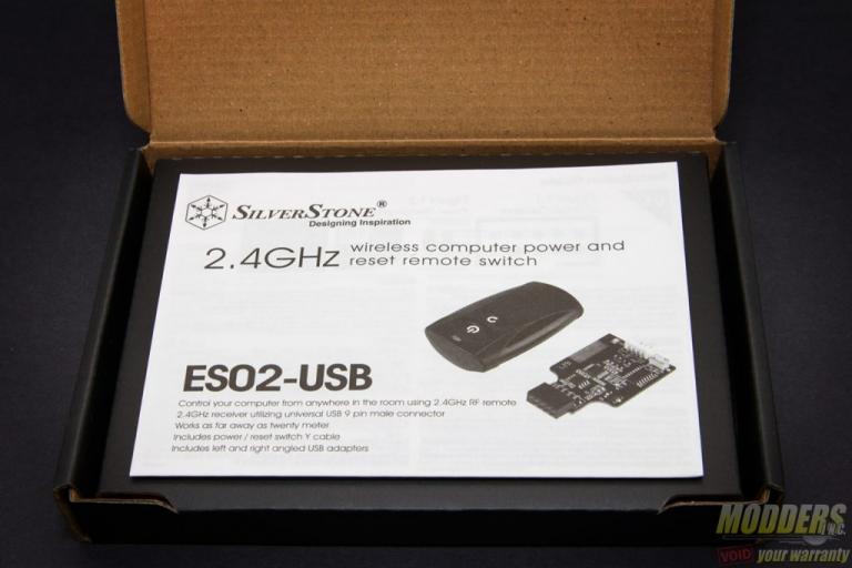 Silverstone ES02-USB 2.4GHz Wireless PC Remote Control Kit Review - Modders Inc