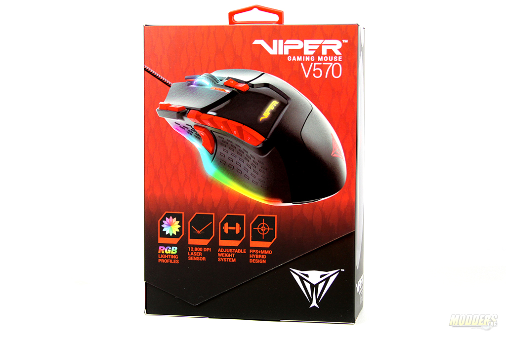 Patriot Viper V570 RBG Laser Gaming Mouse Review: Red, Green And Blue ...