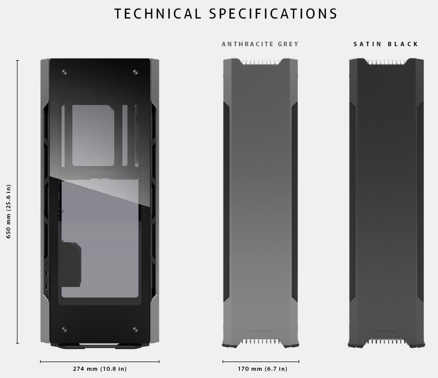 Phanteks Expands EVOLV Series With SHIFT And SHIFT X - Modders Inc