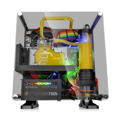 Unboxing And Building The Thermaltake CORE P1 Mini ITX Open Air Case ...