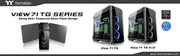 Thermaltake Expands View Line With View 71 TG Full-Tower - Modders Inc