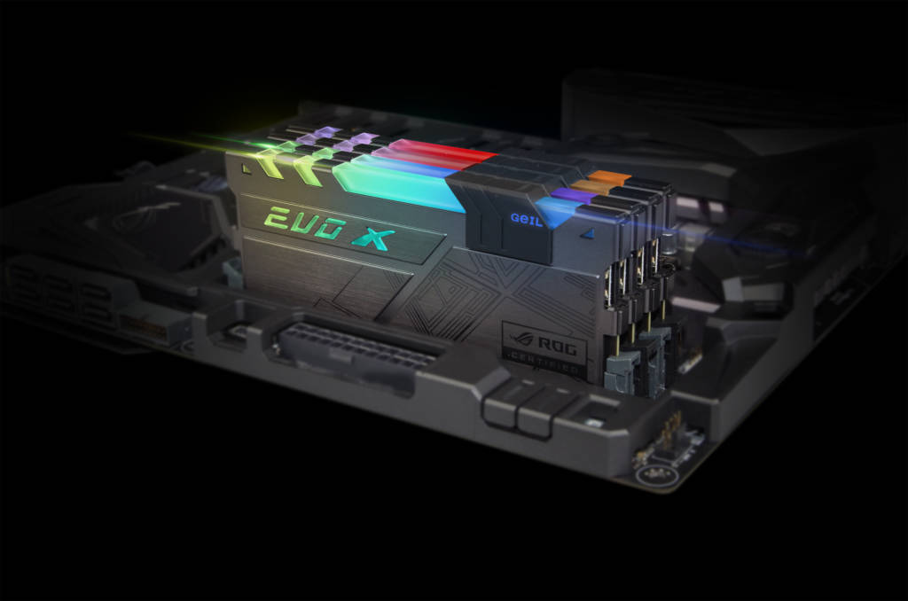 GeIL Announces EVO X ROG-certified RGB Gaming Memory - Modders Inc