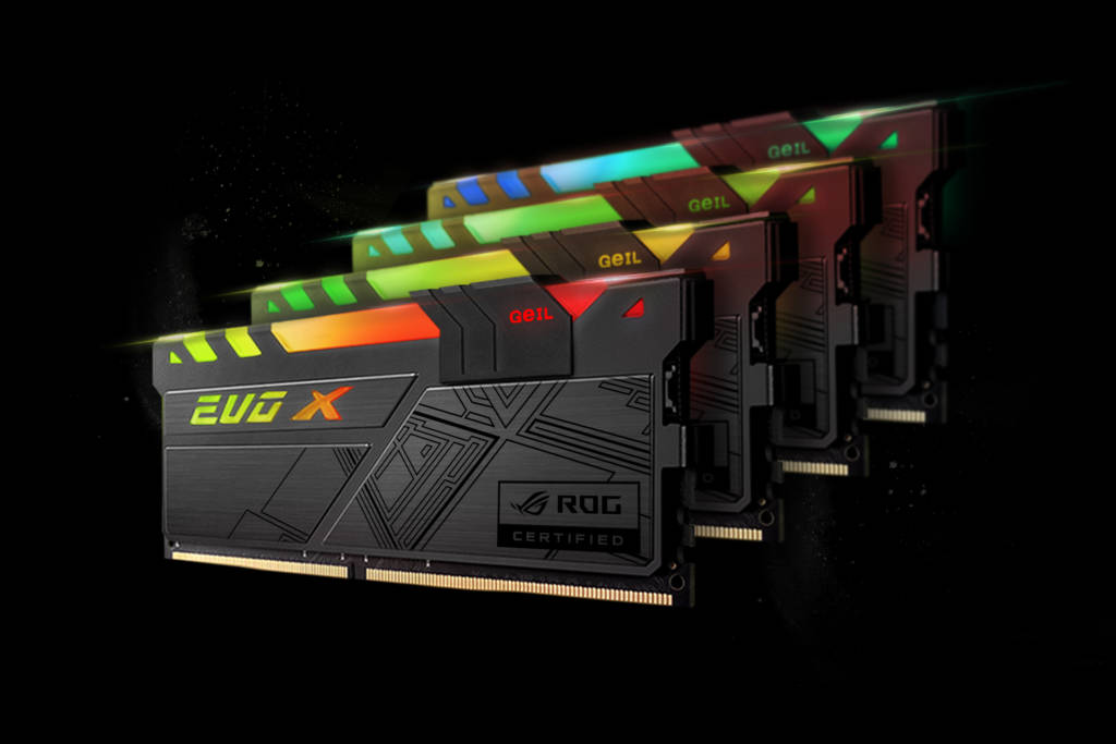 GeIL Announces EVO X ROG-certified RGB Gaming Memory - Modders Inc